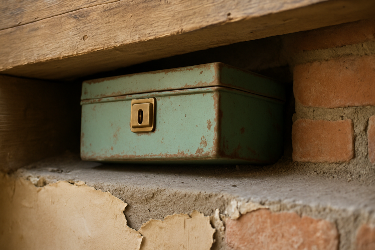 35-årig mand fandt gammel metalkasse gemt i kælderen: Indholdet var ...