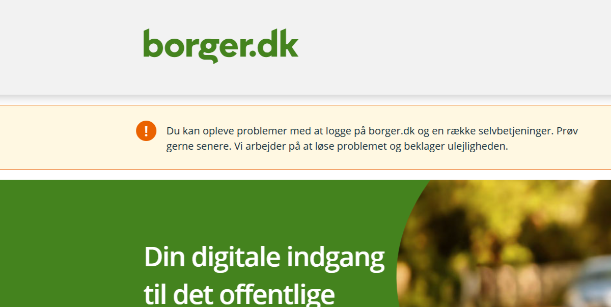 NemLog-in er nede: Kan give store problemer, hvis du skal logge ind på ...
